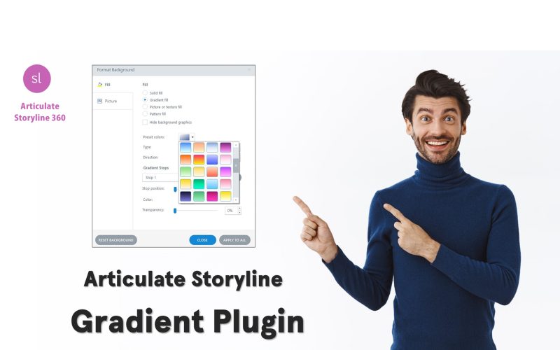 Articulate Storyline Gradient Collection Plugin – eBlog