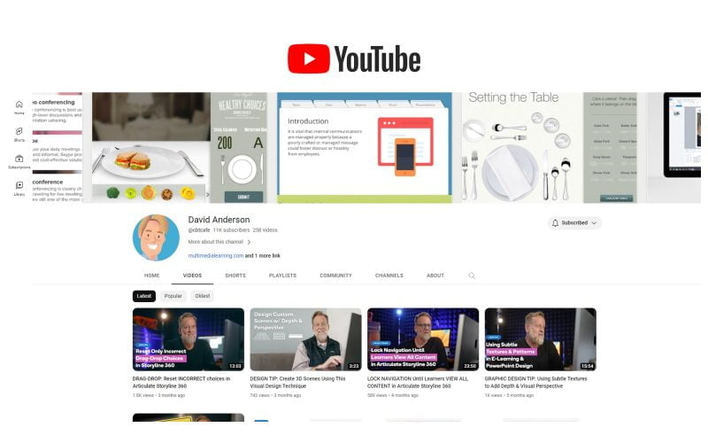 15 Best YouTube Channels for Instructional Designers and eLearning Developers – eBlog