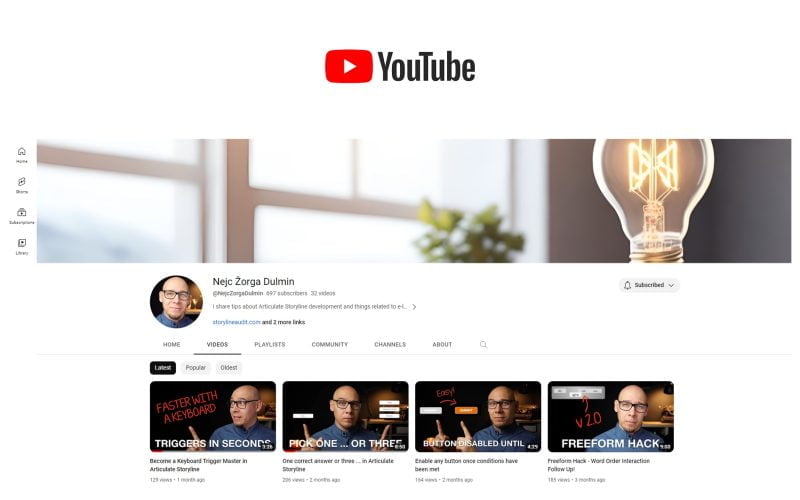 15 Best YouTube Channels for Instructional Designers and eLearning Developers – eBlog
